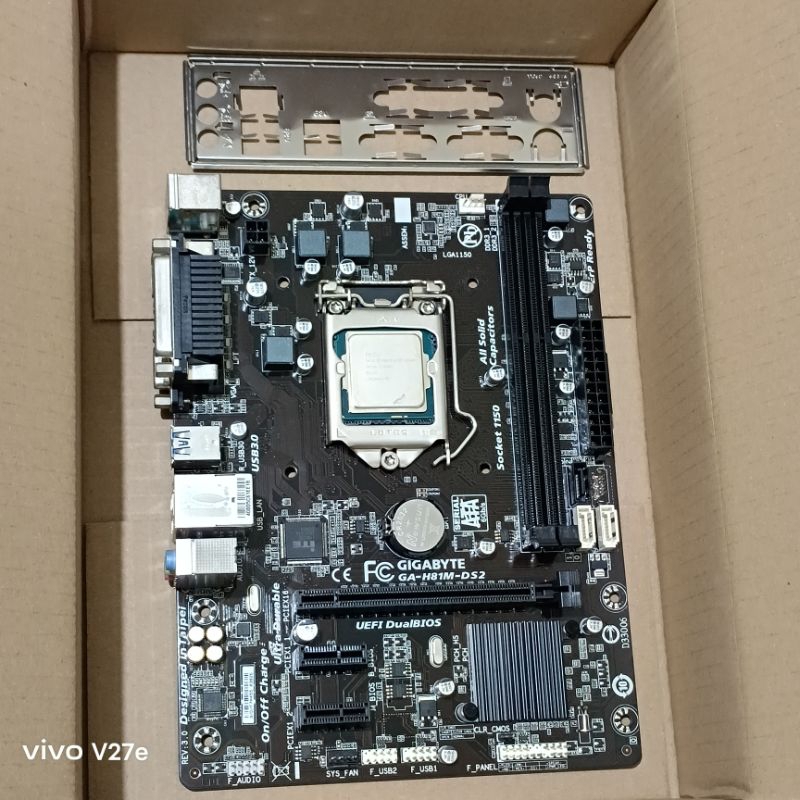 Jual MOTHERBOARD GIGABYTE GA-H81M-DS2 | Shopee Indonesia