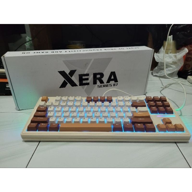 Jual Vortex Series Xera 87 Outemu Jade White | Shopee Indonesia