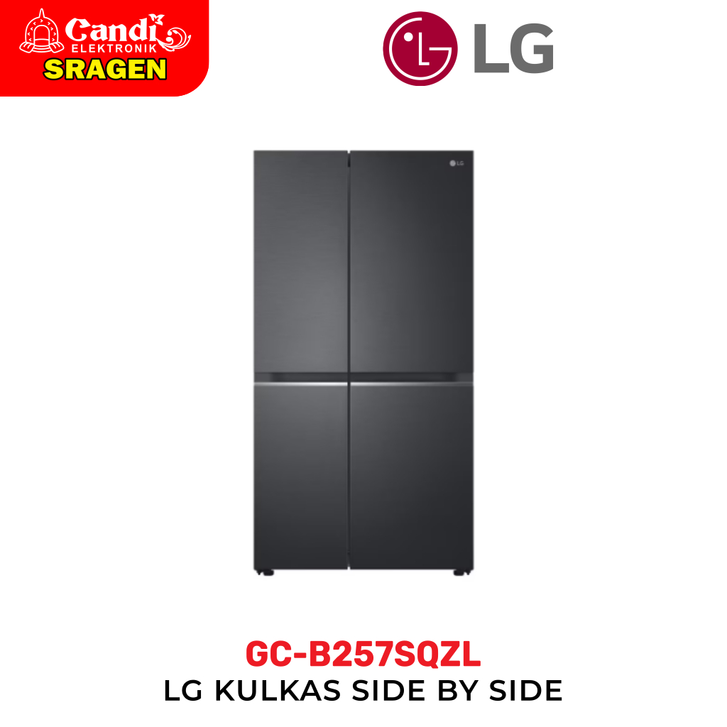 Jual LG Kulkas Side By Side Smart Inverter 694L / 674L Liter - GC-B257SQZL | Shopee Indonesia