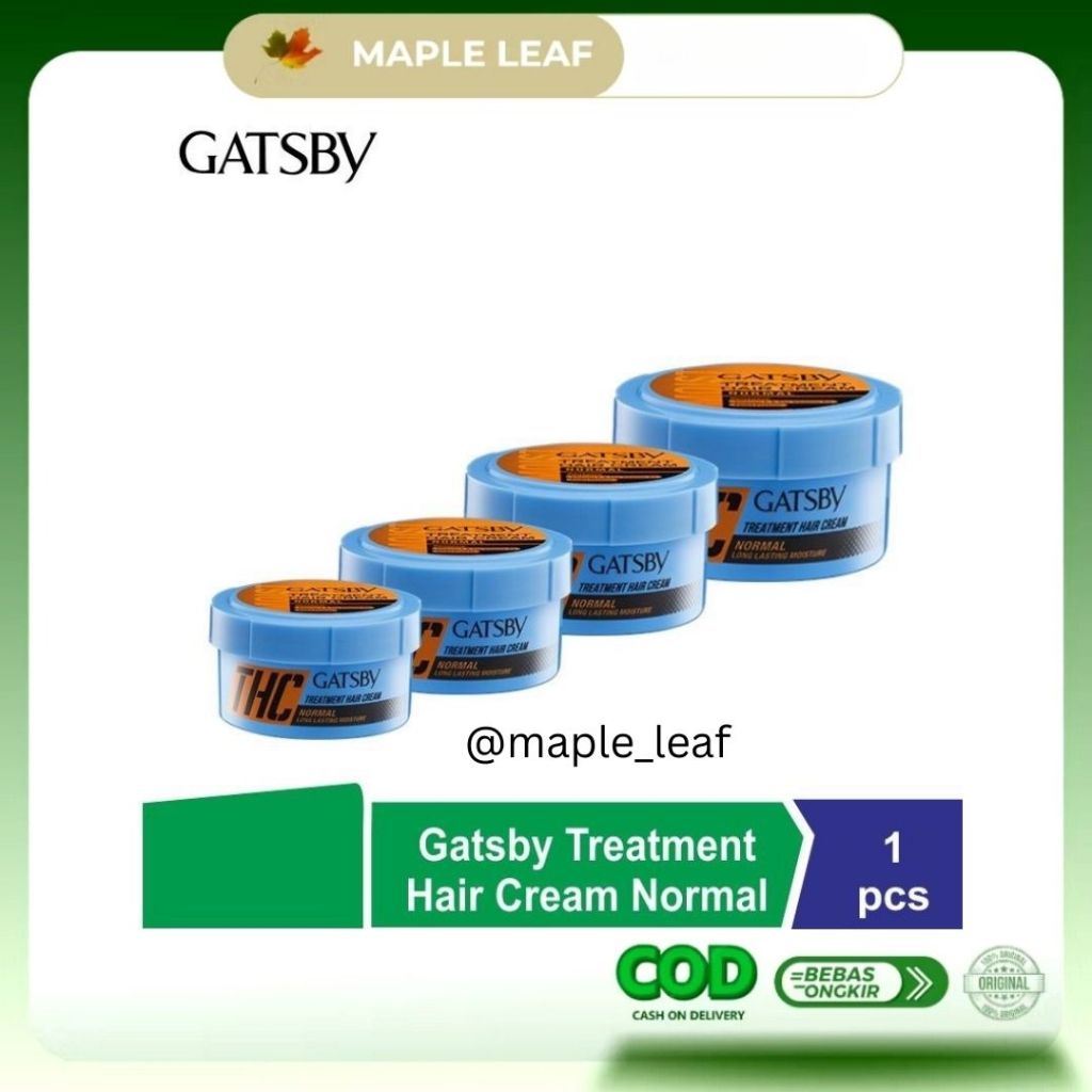 Jual Gatsby THC Normal (Treatment Hair Cream) | Shopee Indonesia