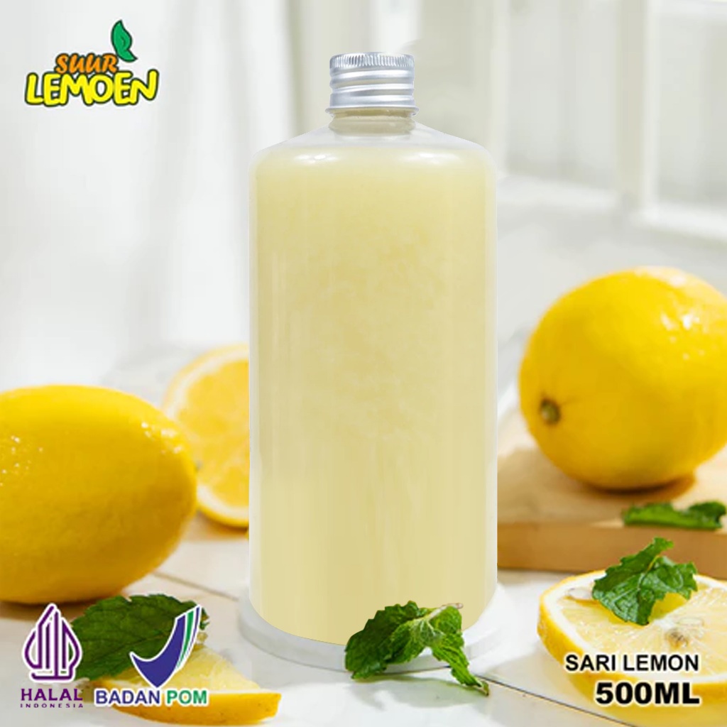 Jual Suur Lemoen Sari Lemon 500ml Murni Asli 100% Untuk Diet | Shopee ...