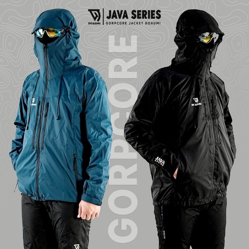 Jual JAKET GUNUNG GORPCORE DOAUMI JAVA SERIES WATERPROOF INNER POLAR ...