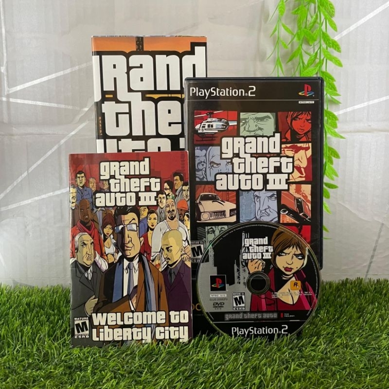 Jual Playstation PS2 - Grand Theft Auto III NTSC-U/C (Bahasa Inggris ...