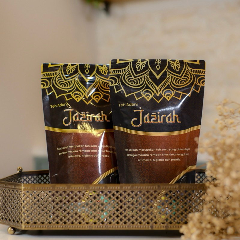 Jual Teh Adeni (Teh Susu Arab) Jazirah 250 gr - Keyfa Shawl | Shopee ...
