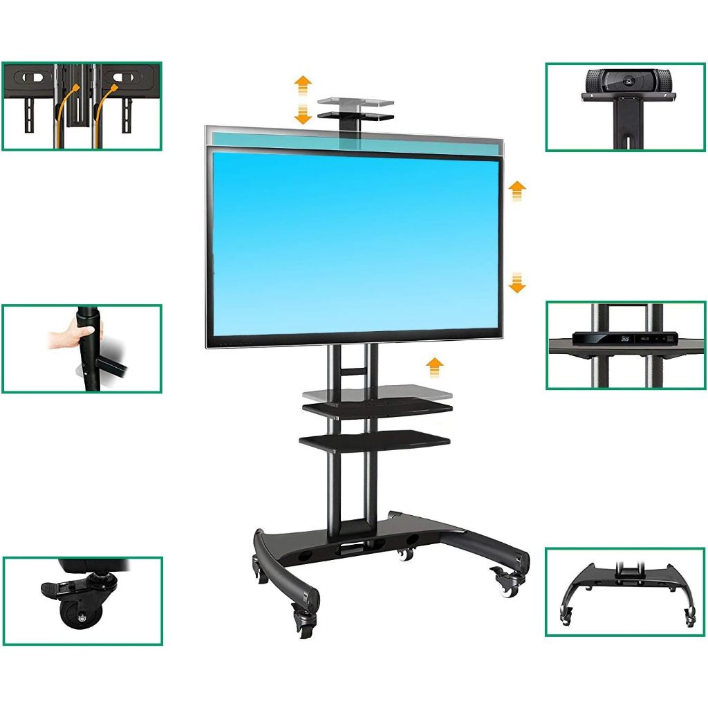 Jual Bracket Braket Standing TV 75 70 65 60 55 50 49 43 40 32 Inch Kaki ...