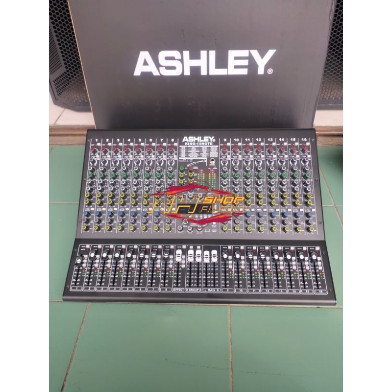 Jual Mixer Audio Ashley King16 King 16 Note Original 16 Chanel Plus ...