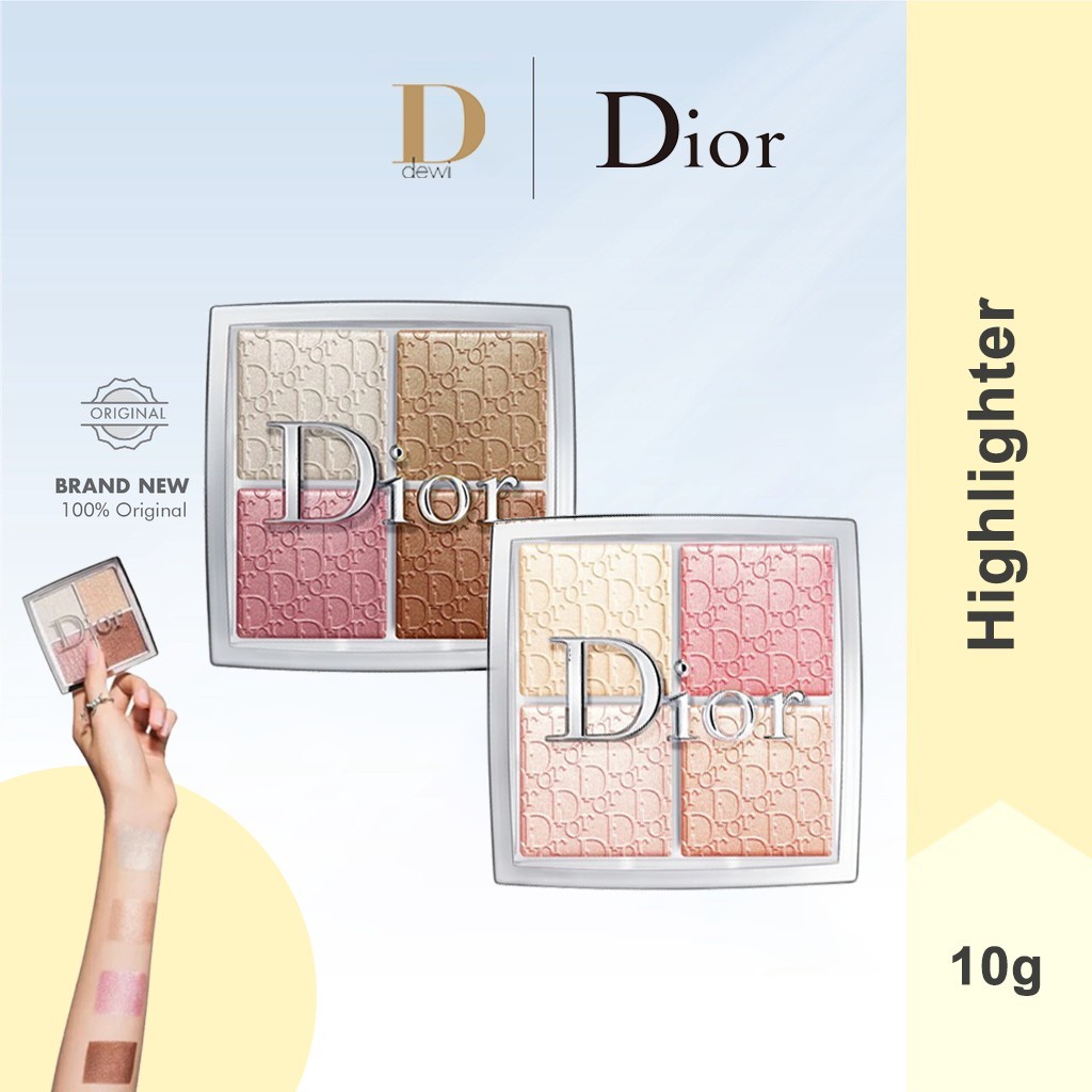 Jual Dior Backstage Glow Face Palette Highlighter 001/004 10g | Shopee Indonesia