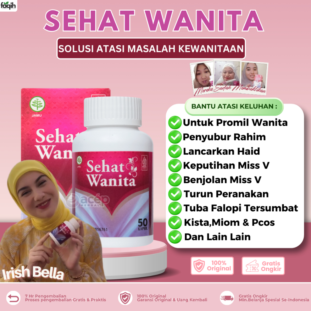 Jual Sehat Wanita Obat Herbal Promil Atasi Keputihan, Benjolan, Gatal, Kista, Miom, PCOS ...