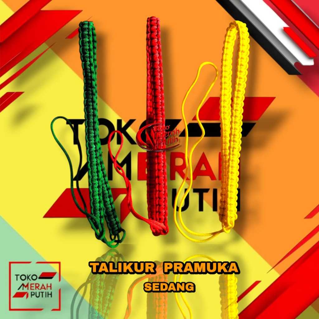 Jual Talikur pluit pramuka hijau merah kuning sedang | Shopee Indonesia