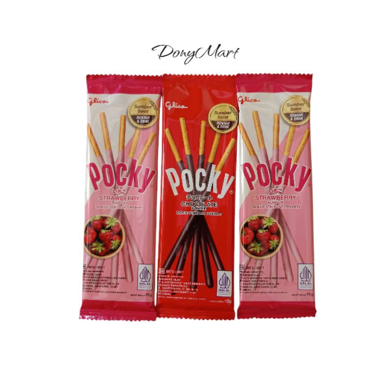 Jual Glico Pocky Sachet Choco Stick Biskuit 1 Pcs | Shopee Indonesia