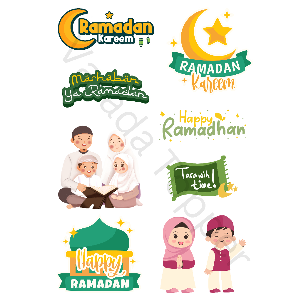 Jual RAMADHAN/ Topper Marhaban Ya Ramadhan/ Hiasan Parcel Ramadhan ...