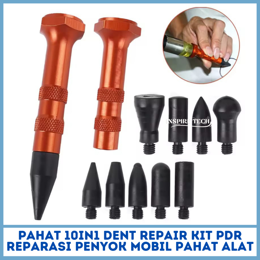 Jual Kit 10in1 Alat Penghilang Penyok Body Mobil DENT REPAIR KIT PDR ...