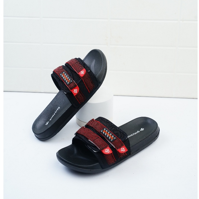Jual Grote Breg - Sandal Slip On GB 88 I Sol Hitam | Shopee Indonesia
