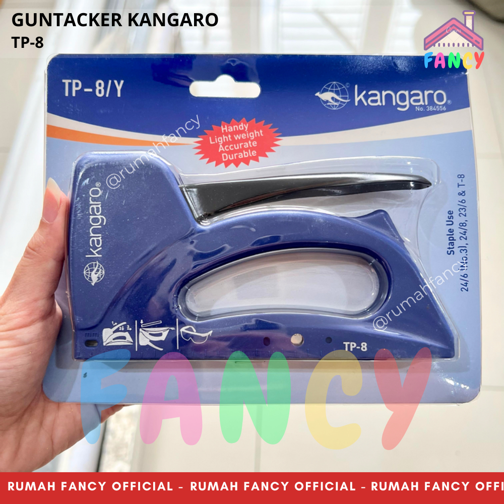 Jual GUNTACKER KANGARO TP 8 Alat Stapler Tembak Untuk Dekor / Stapler ...