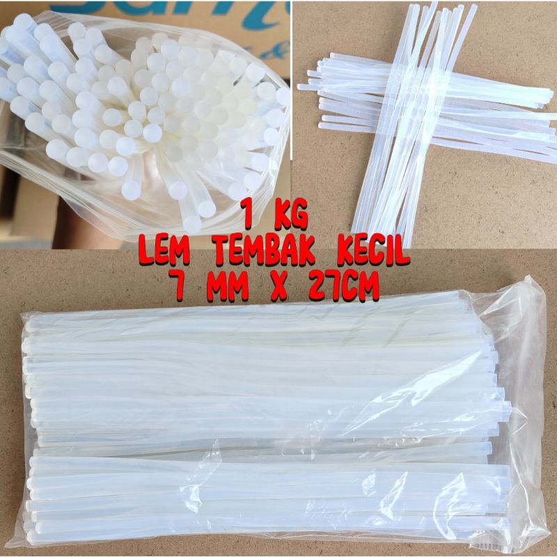 Jual 1 Kg Lem Tembak Kecil / Lem Bakar Panjang 27 Meter | Shopee Indonesia