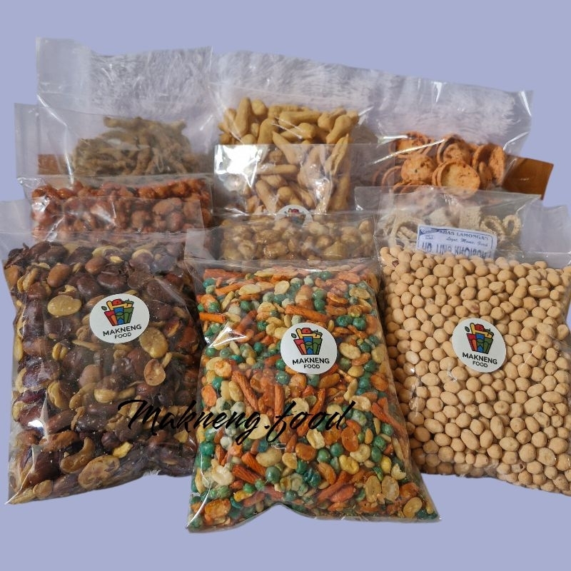 Jual Aneka Makanan Ringan 500g | Snack Hari Raya Enak Gurih Renyah ...