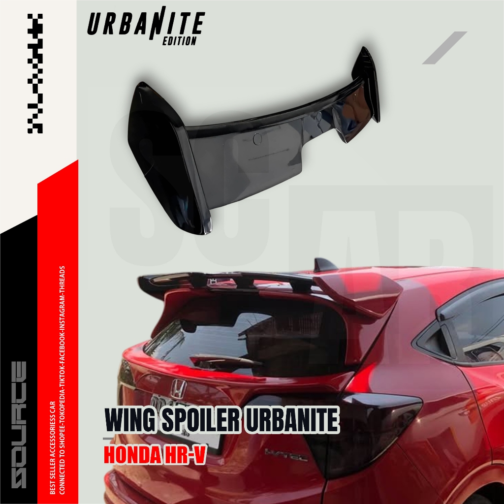 Jual REAR WING SPOILER URBANITE - HONDA HRV HR-V 2013 - 2020 | Shopee Indonesia