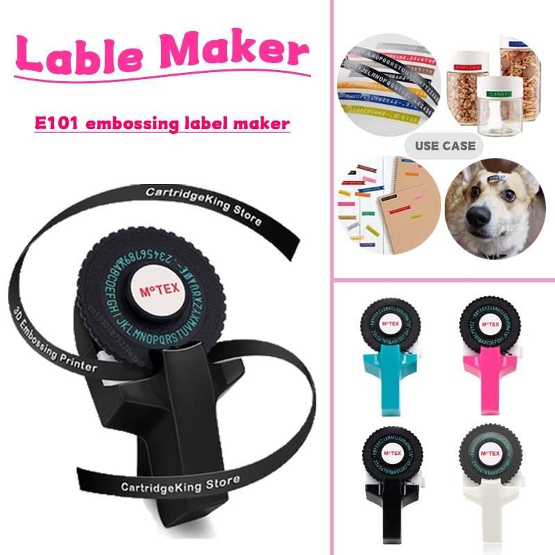 Jual Label Maker/Mesin Emboss Printer Label/Mesin Pembuat Label Manual ...