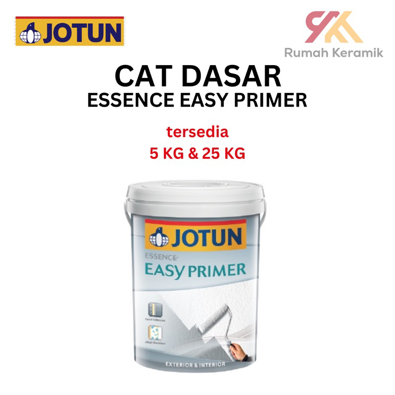 Jual ESSENCE EASY PRIMER CAT DASAR Jotun Paint 5 KG & 25 KG | Cat ...