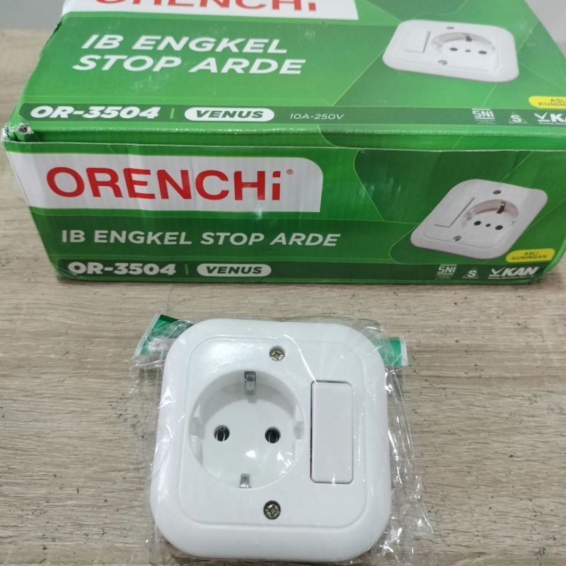 Jual Orenchi Venus IB Saklar Engkel + Stopkontak ( Tanam) | Shopee ...