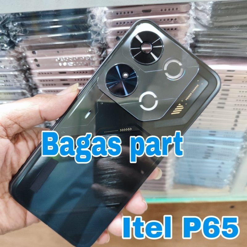 Jual Casing Housing Kesing Itel P65 Backdoor + Bezzel Ring Kaca Kamera ...