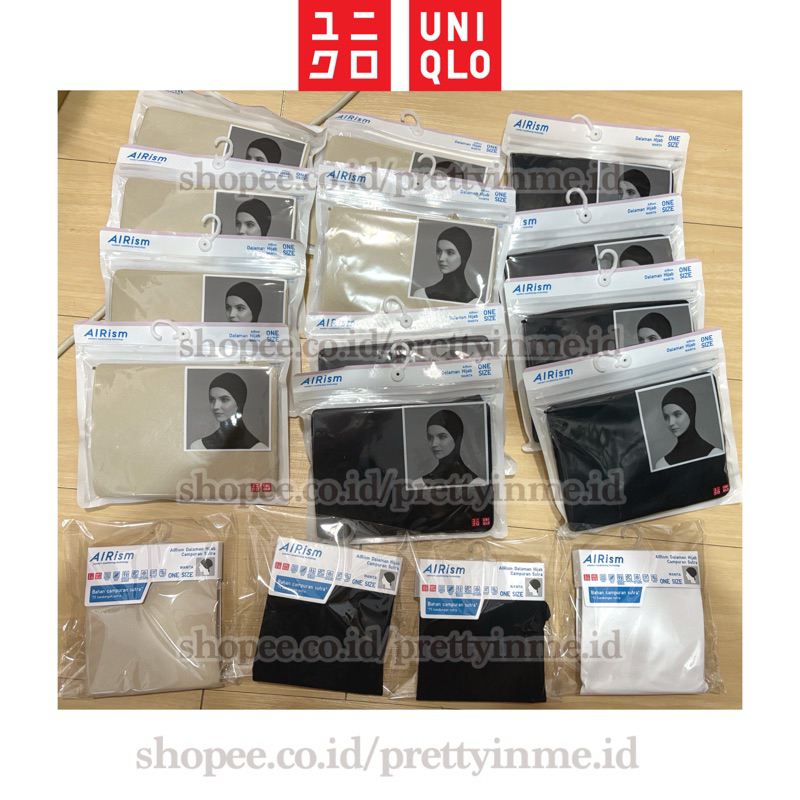 Jual SALE!! UNIQLO AIRISM Hijab Ciput Ninja Headband Bandana Tali Hitam ...