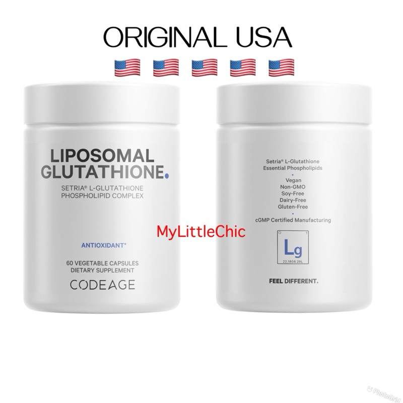 Jual Codeage Liposomal Glutathione - Code Age Pure Reduced Setria L ...