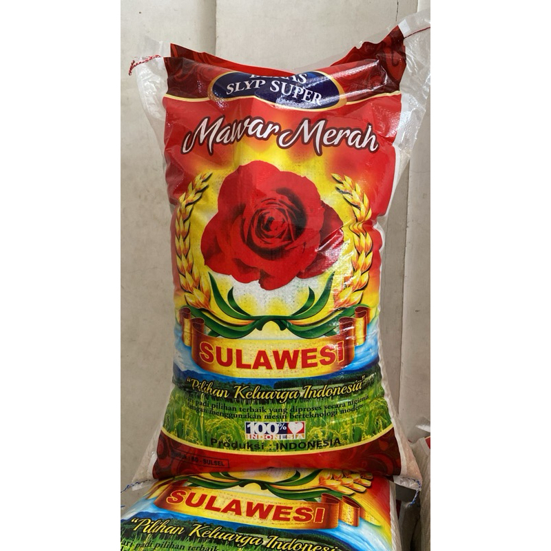 Jual BERAS MAWAR MERAH 25kg | Shopee Indonesia