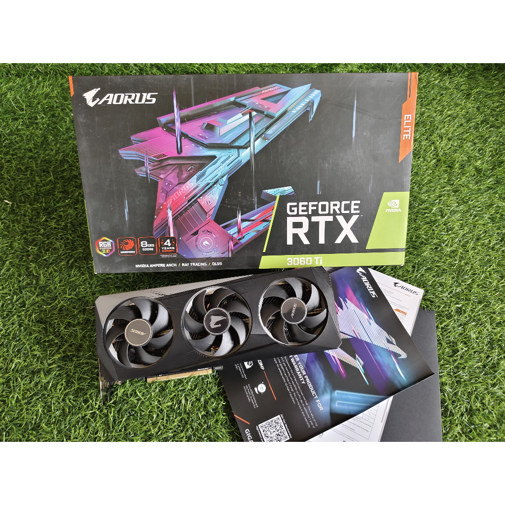 Jual RTX 3060 ti 8Gb Gigabyte RTX 3060ti 8gb 256Bit Aorus Elite Segel ...