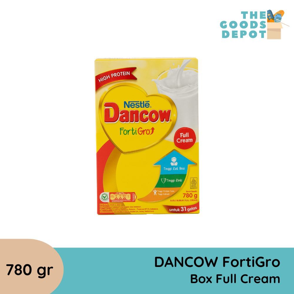 Jual Dancow FortiGro Full Cream Box 780 g | 6 - 12 tahun | Shopee Indonesia