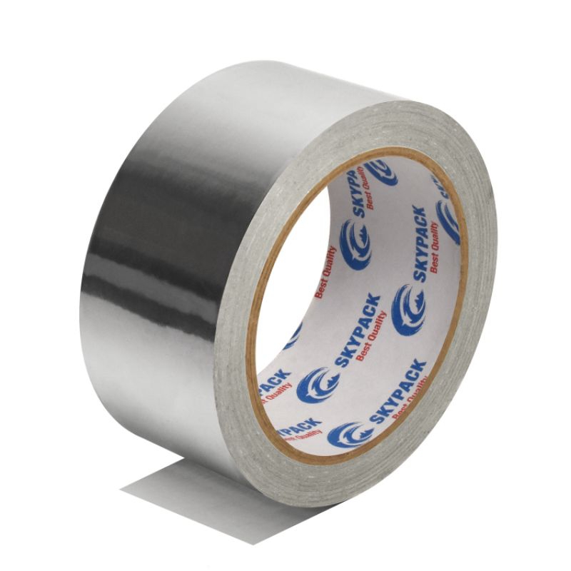 Jual SKYPACK Aluminium Foil Tape Ukuran 46mm x 20yard Plakban Foil 4 ...