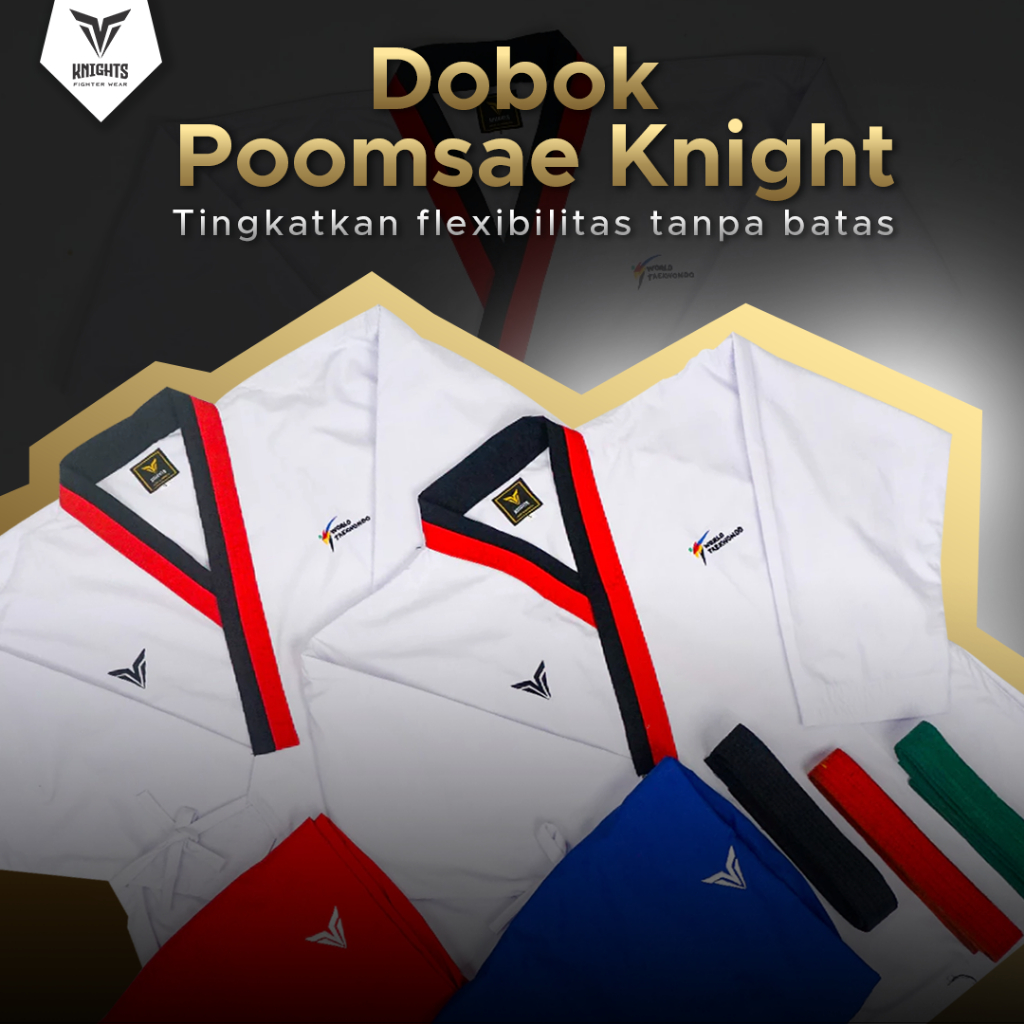 Jual KNIGHTS Dobok Poomsae Taekwondo | Shopee Indonesia