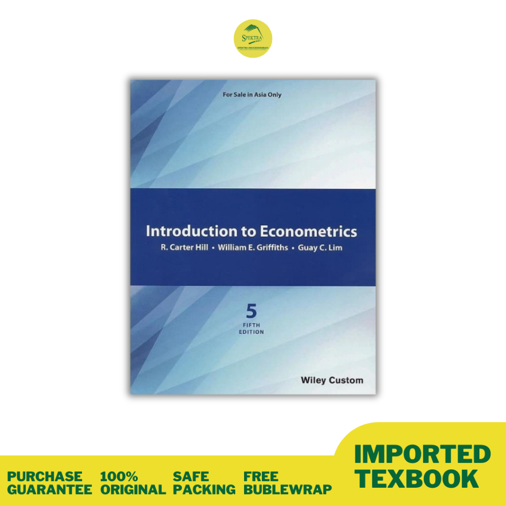 Jual Buku Introduction to Econometrics 5 Edition 9781119923756 | Shopee Indonesia