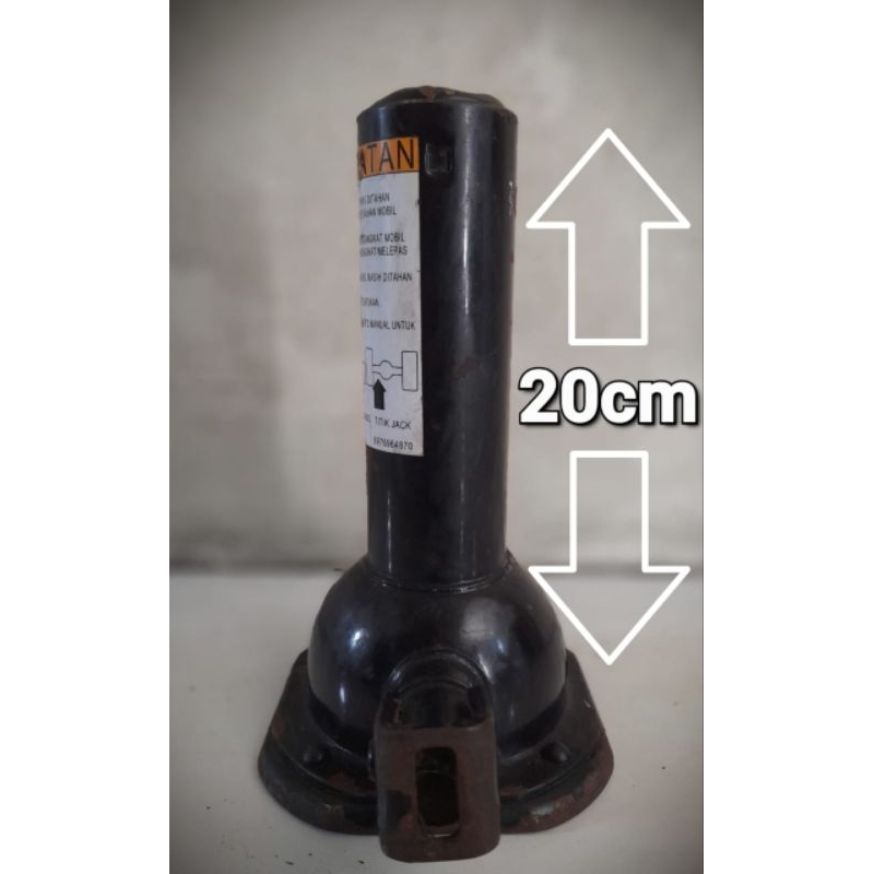 Jual Dongkrak Botol Ulir Original Isuzu Traga + Kunci Shock Roda 21mm ...