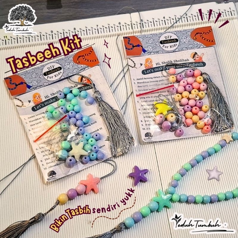 Jual TASBIH KIT DIY ANAK ANAK - TASBIH RAKIT SENDIRI EDUKASI ANAK ...