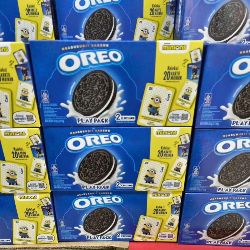 Jual Oreo Minion Play Pack 2x119,6g | Shopee Indonesia