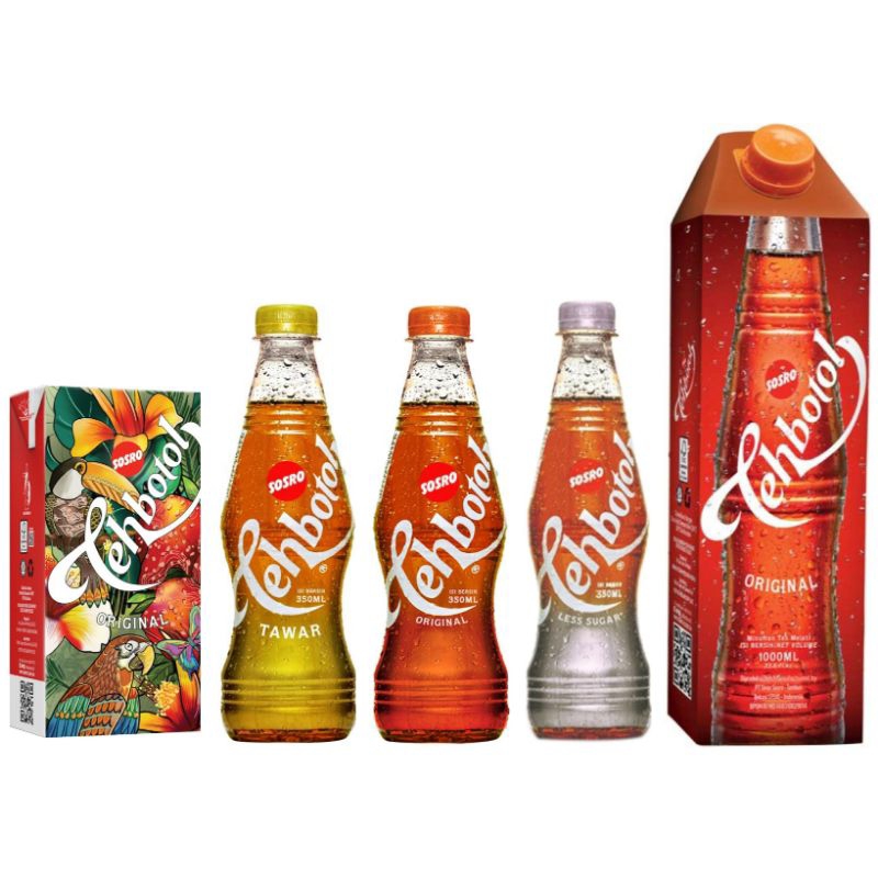 Jual (instant saja) Tehbotol SOSRO Minuman Teh Original Less Sugar ...