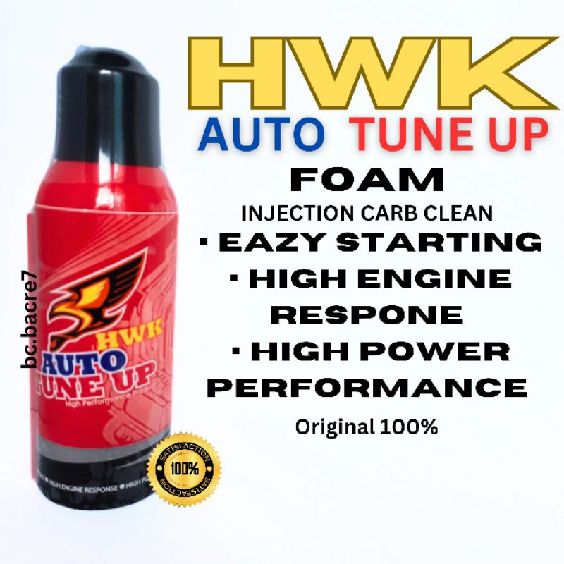 Jual HWK auto tune up foam carburator cleaner injector cleaner karbon ...