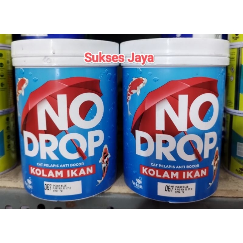 Jual NO DROP KOLAM IKAN - CAT PELAPIS ANTI BOCOR 1 KG | Shopee Indonesia