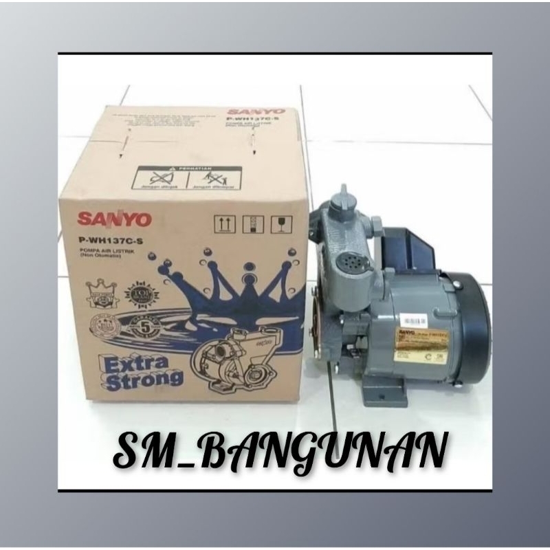 Jual Mesin Pompa Air Sumur Dangkal SANYO P-WH137C — Tidak Otomatis | Shopee Indonesia
