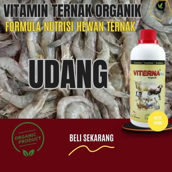 Jual Vitamin Udang Vaname Agar Cepat Besar / Vitamin Udang / Galah ...