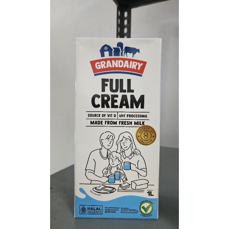 Jual UHT Full Cream Grand Dairy 1 L | Shopee Indonesia