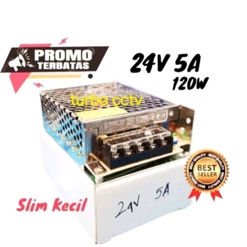 Jual switching power supply psu 24v 5A high quality 24 volt 24 volt 5 ampere travo trafo adaptor ...
