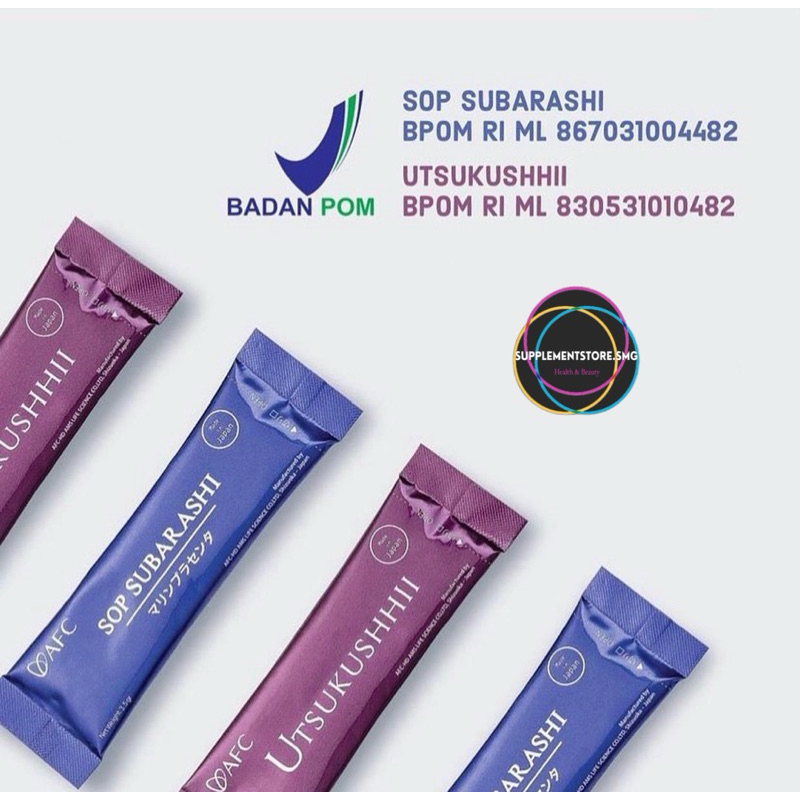 Jual (ECER 1 SACHET) SOP SUBARASHI UTSUKUSHHII GOLD UTSUKUSHI GOLD ...