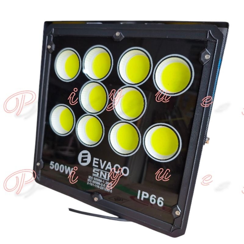 Jual Lampu sorot led , flood light Cob 100w, 300w, 500w, 1000w evaco | Shopee Indonesia