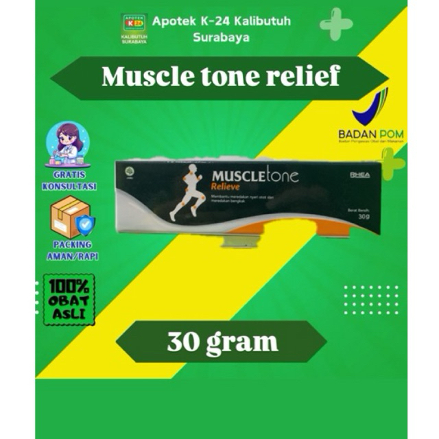Jual Rhea Muscle Tone Relieve Krim 30g (per Tube) | Shopee Indonesia