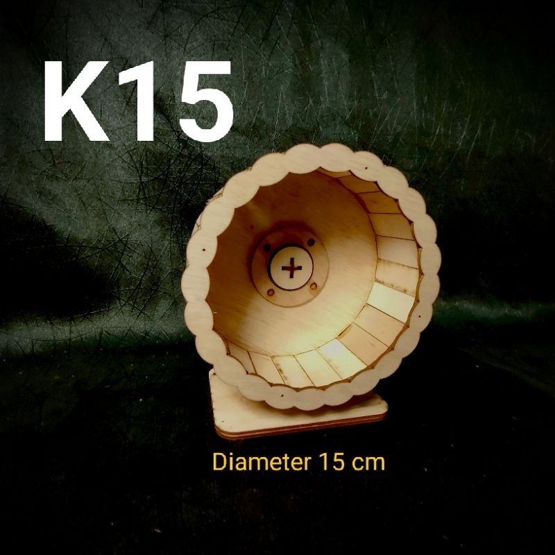 Jual K15 Kincir Hamster Roda Hamster Running Wheel Hamster Kayu Murah ...