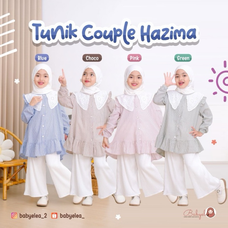 Jual Tunik Couple Hazima babyel#Tunikcoupleibu&anak#tunikcouplepremium# ...
