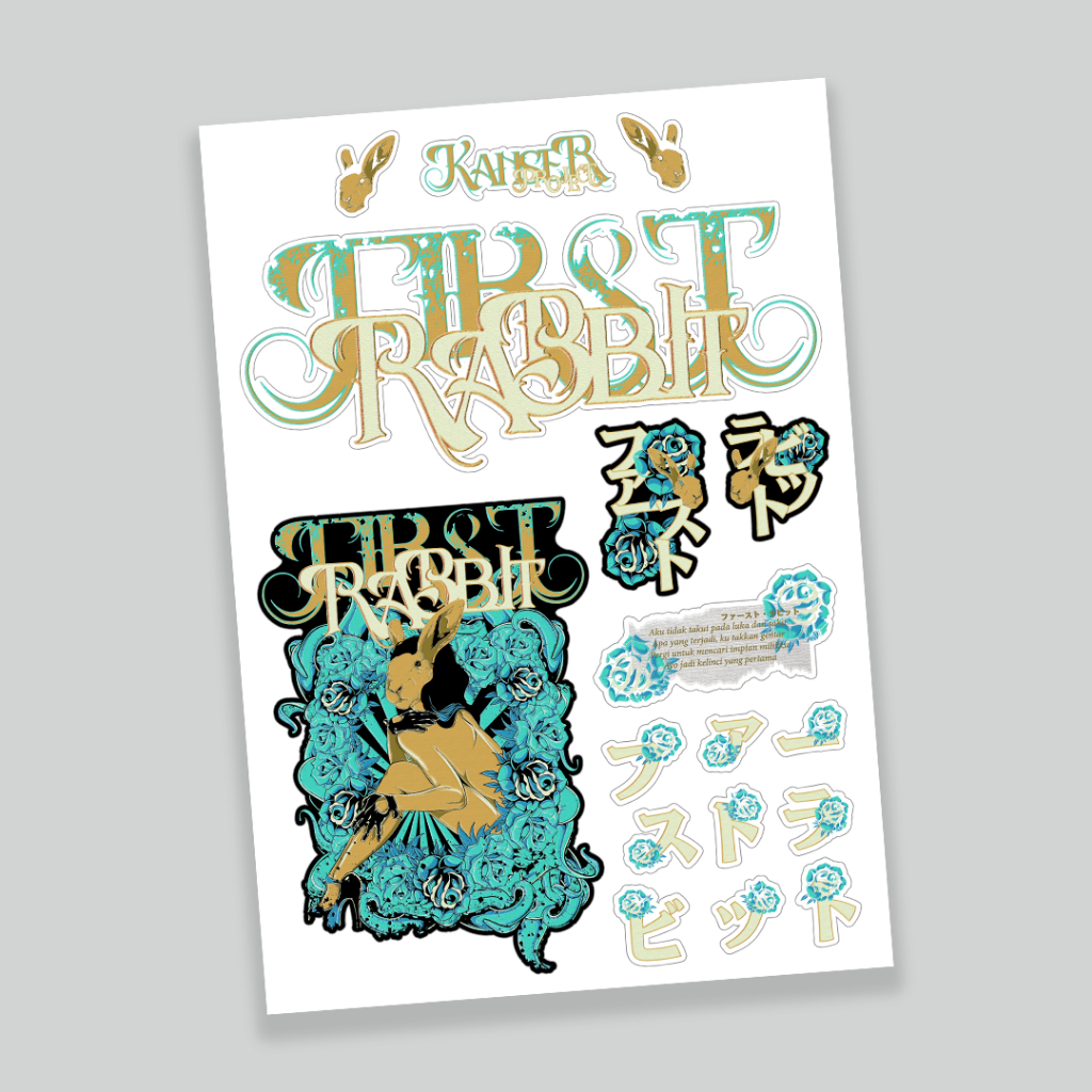 Jual Sticker Pack FIRST RABBIT Setlist Edition JKT48 | Shopee Indonesia