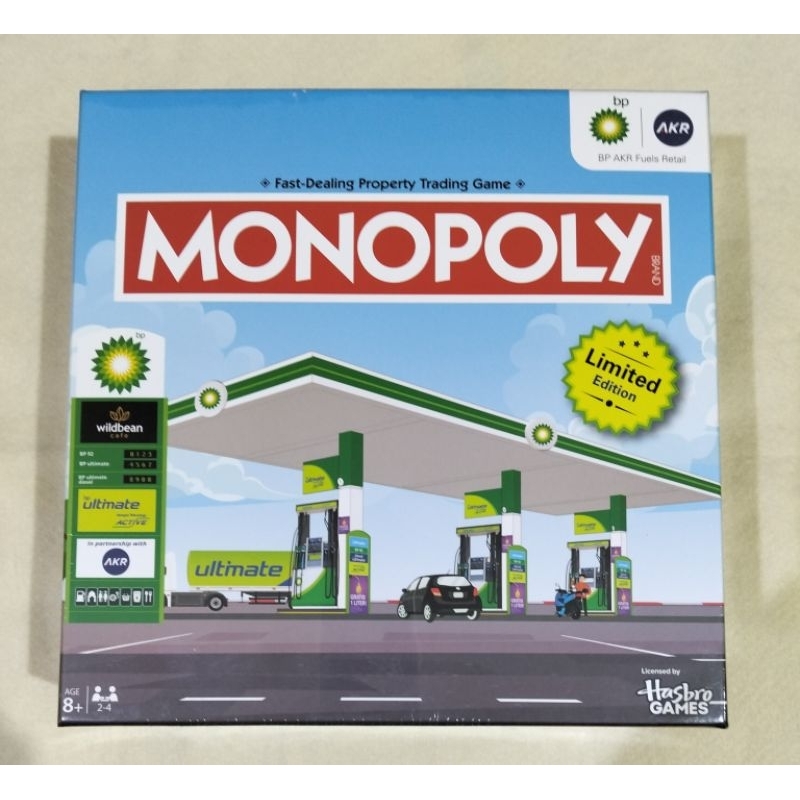 Jual Monopoly BP AKR Fuels Rental by Hasbro Games limited Edition ...